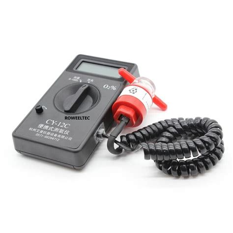 Cy 12c Portable O2 Oxygen Concentration Content Tester Meter Detector Acc Shopee Thailand