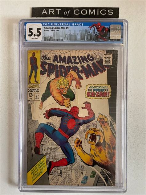The Amazing Spider Man 57 Ka Zar Zabu Appearance Catawiki