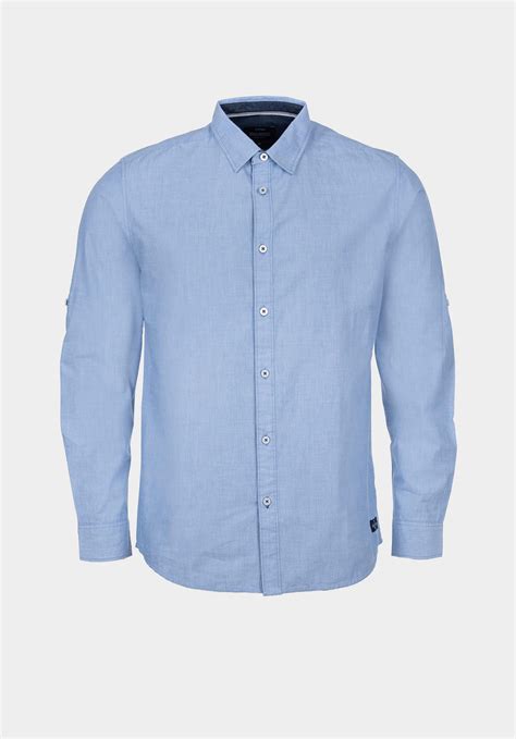 Camisa Azul C Tira Na Manga Tiffosi Jutina Compre Online