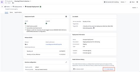 Manage A Modeling Project • Modeling Objective Configuration • Model