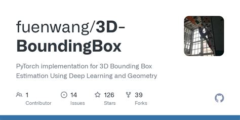 Github Fuenwang3d Boundingbox Pytorch Implementation For 3d
