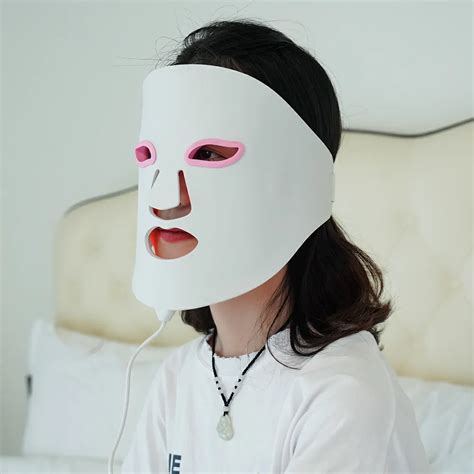 7 Colors Silicone Facial Beauty Led Red Light Therapy Mask Sodolux