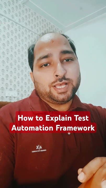 how to explain test automation framework testautomation