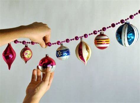 Гирлянда из шариков | Diy christmas ornaments easy, Diy christmas ...
