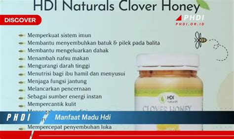 Ketahui Manfaat Madu HNI Yang Wajib Kamu Intip
