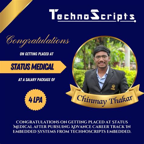 Technoscripts Embedded On Linkedin Placements Embeddedsystem
