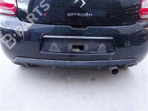 Rear Bumper CitroËn Ds3 Sa 1 4 Hdi 70 Sa8hp4 4367703 B Parts