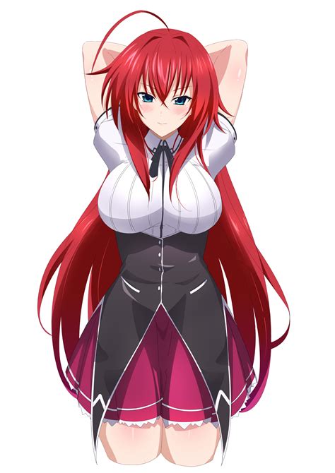 Rias Gremory High School Dxd Drawn By Lizta Danbooru
