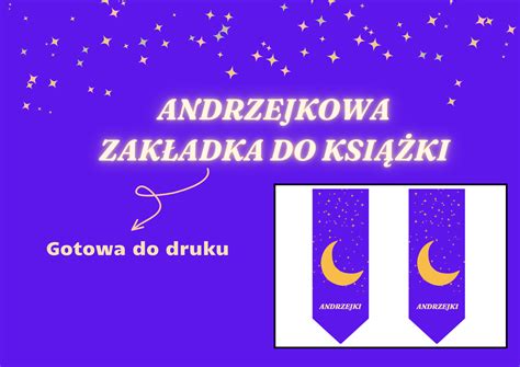🎉 Zakładka Do Książki Na Andrzejki 🔮 • Złoty Nauczyciel