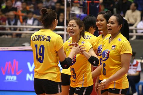 THAILAND SUCCUMB TO 0 3 LOSS TO BELGIUM Asian Volleyball Confederation