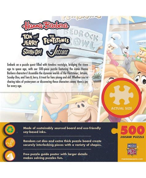 Masterpieces Hanna Barbera Classics 500 Piece Jigsaw Puzzle Macys