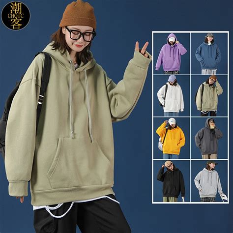 เสื้อกันหนาวลําลอง มีฮู้ด แบบหนา เข้ากับทุกการแต่งกาย แฟชั่นฤดูใบไม้ร่วง และฤดูหนาว สไตล์เกาหลี