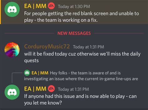 Update On Red Blank Screen Issue Rfutmobile