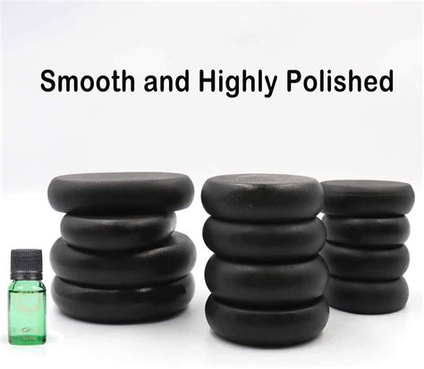 Koltose By Mash Complete Basalt Massage Stones Set 12 Basalt Massage Rocks For Hot Rock