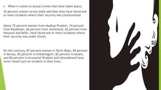 Women Safety Presentation PPTX