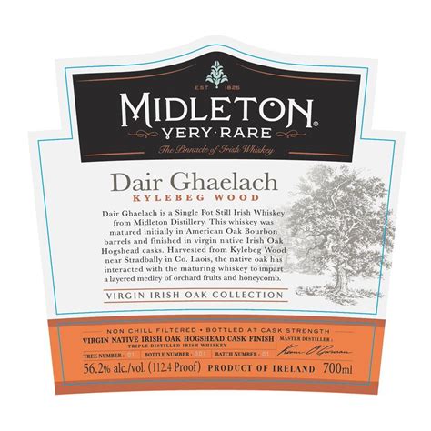 Buy Midleton Very Rare Dair Ghaelach Kylebeg Wood Tree No 6 700ml