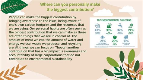 Environmental Sustainability Pptx