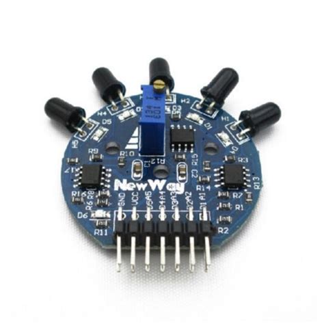 Flame Sensor Fire Detection Module 5 Way โมดูลตรวจจับเปลวไฟ 5 ทิศทาง Shopee Thailand
