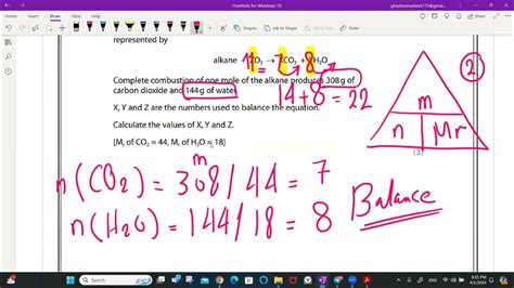 Chemical Calculations 3 Triangles Youtube