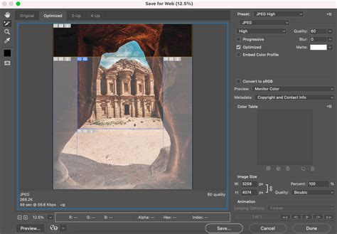 how to use the slice tool in photoshop