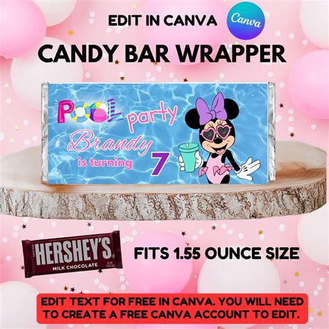 Minnie Mouse Birthday Party Bundle Printable Minnie Mouse Bundle Can