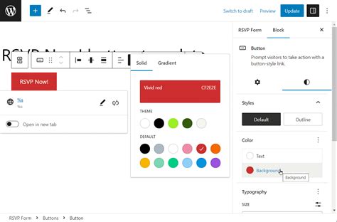 How To Customize The Rsvp Now Button Rsvpmaker Events And Email