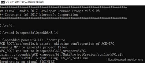 Opendds搭建教程（windows10）opendds安装win10 Csdn博客