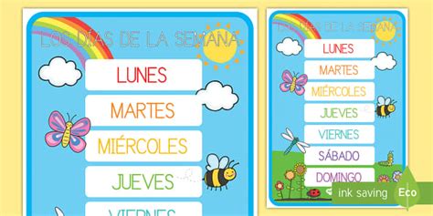 Los días de la semana origen y significado Twinkl