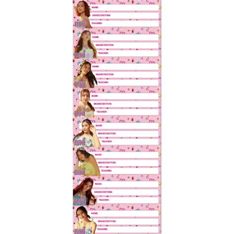 Bini Subject Stickers Shopee Philippines