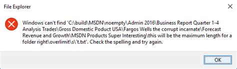 Metadata Consulting Dot Ca Solution To Path Too Long Or The File