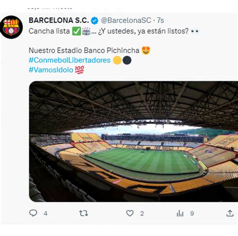 Barcelona SC vs Bolívar resultado resumen y cuánto quedó el partido de Copa Libertadores