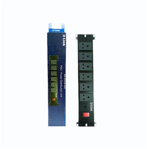 D Link Pdu Power Distribution Unit Horizontal Pdu 6 Socket 5amp 2u