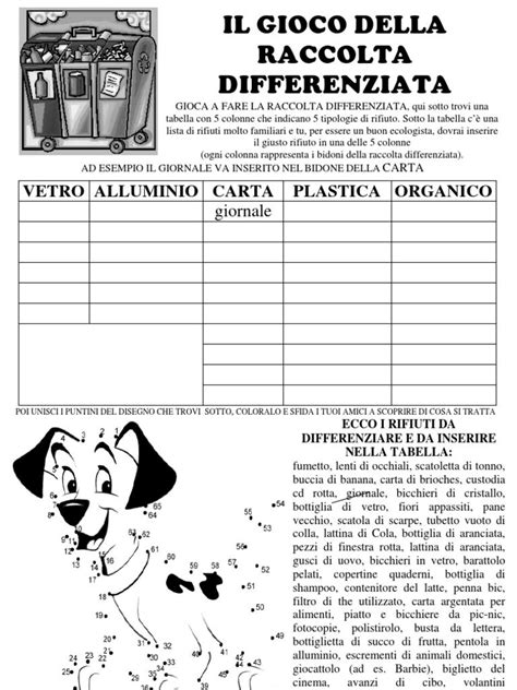 Educazione Ambientale La Raccolta Differenziata Dei Rifiuti Artofit