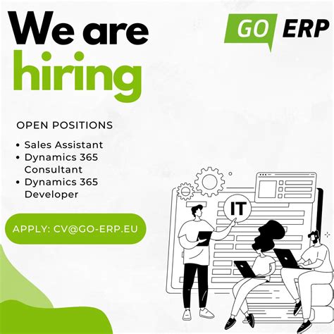 Go Erp On Linkedin Hiring Job Opportunities Microsoft Developer
