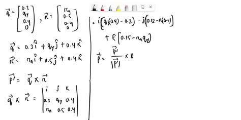 A Vector P Is 8 Units Long And Is Perpendicular To Vectors Q And R