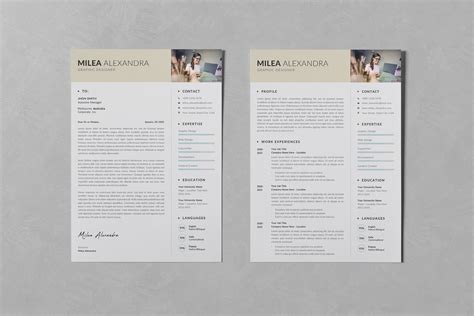 Resumecv Graphic By Kdadan97 · Creative Fabrica
