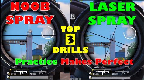 How To Make M416 Recoil Almost Zero M416 6x Laser Spray Top 3