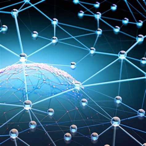 Premium Ai Image Abstract Representation Of Decentralized Data