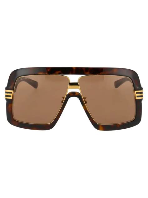 Buy Gucci Sunglasses Havana At 33 Off Editorialist