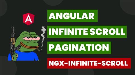 Angular Infinite Scroll Youtube