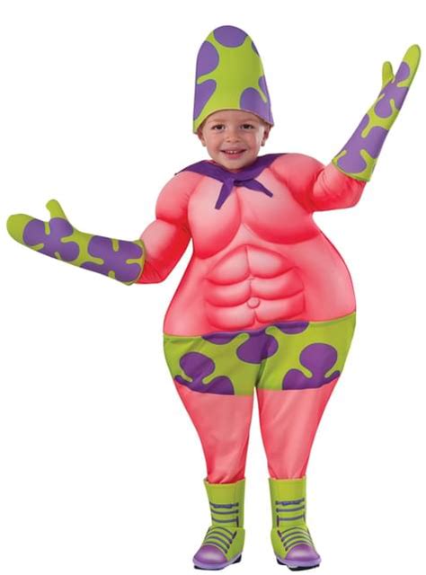 Babys Muscular Patrick SpongeBob Squarepants Movie Costume Funidelia