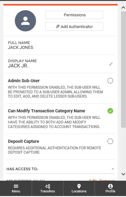 Adding An Authenticator