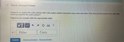 Solved Now Let S Use Conservation Of Energy To Calculate The Chegg