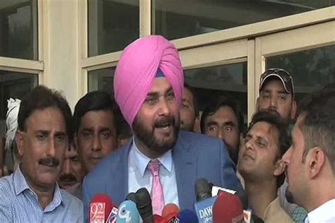Navjot Singh Sidhu Arrives In Pakistan For Imran Khans Swearing In