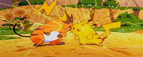 Raichu Contre Pikachu