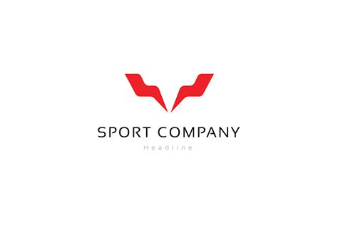 Sport company logo. | Creative Logo Templates ~ Creative Market