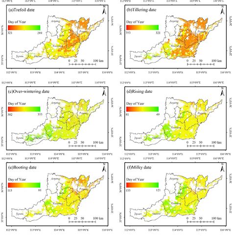 Figure 1 From Extraction And Spatio Temporal Analysis Of Phenological