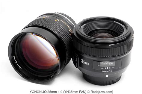 Review of YONGNUO 35mm f / 2 (model YN35mm F2N for Nikon) | Happy