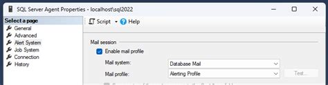 Configuring Database Mail For Sql Agent Notifications In Managed