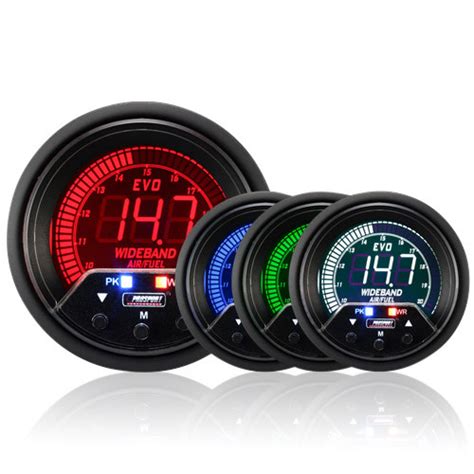60mm Evo Lcd Peak Warning Wideband Afr Kit With Output Prosport